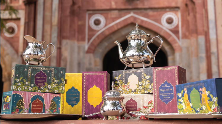 Heritage Indian Teas – Purple Bird | Luxury Indian Gifting